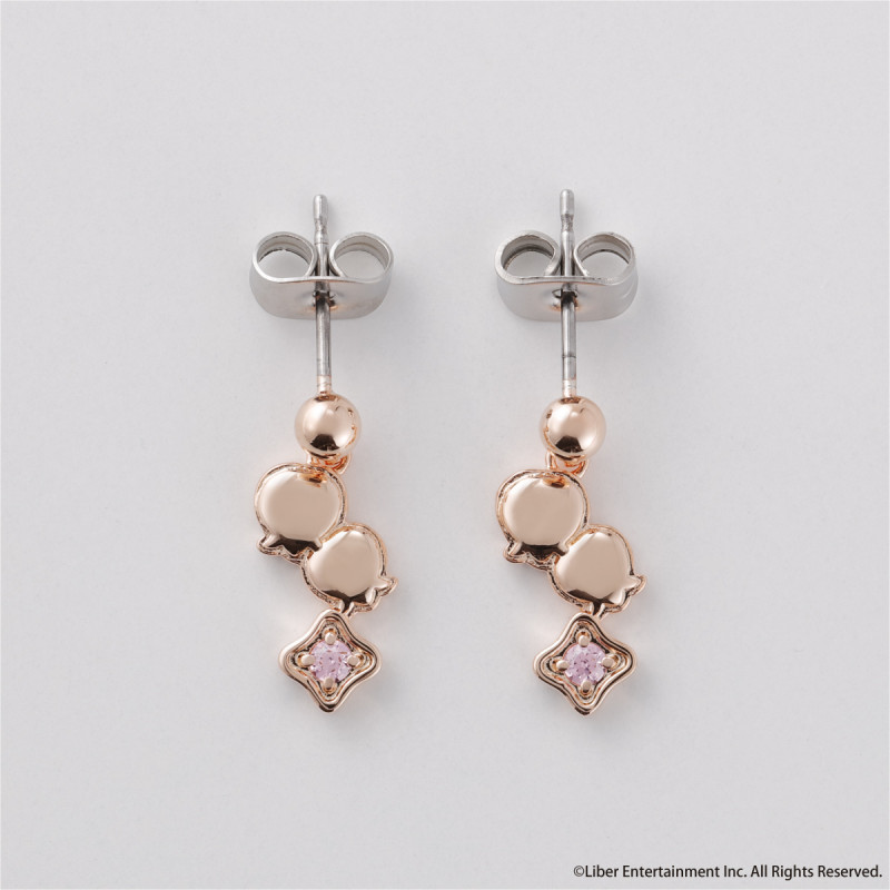 A3!』×THE KISS モチーフフラワーのピアス~春組~【卯木 千景】 A3!』×THE KISS モチーフフラワーのピアス~春組~【卯木 千景】